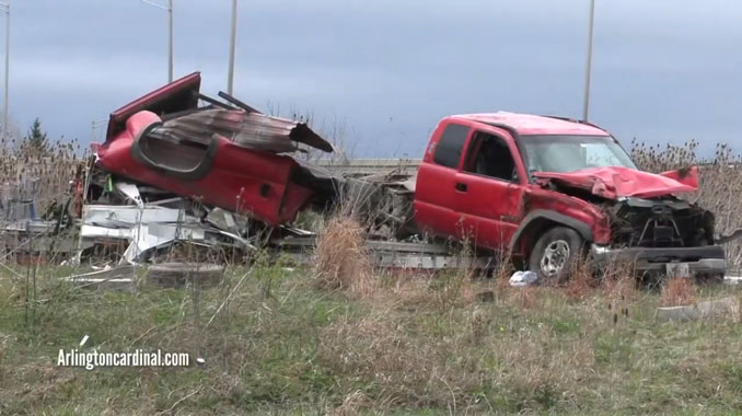 Crash With Injuries On Route 53 Near Lake Cook Rd Unincorporated